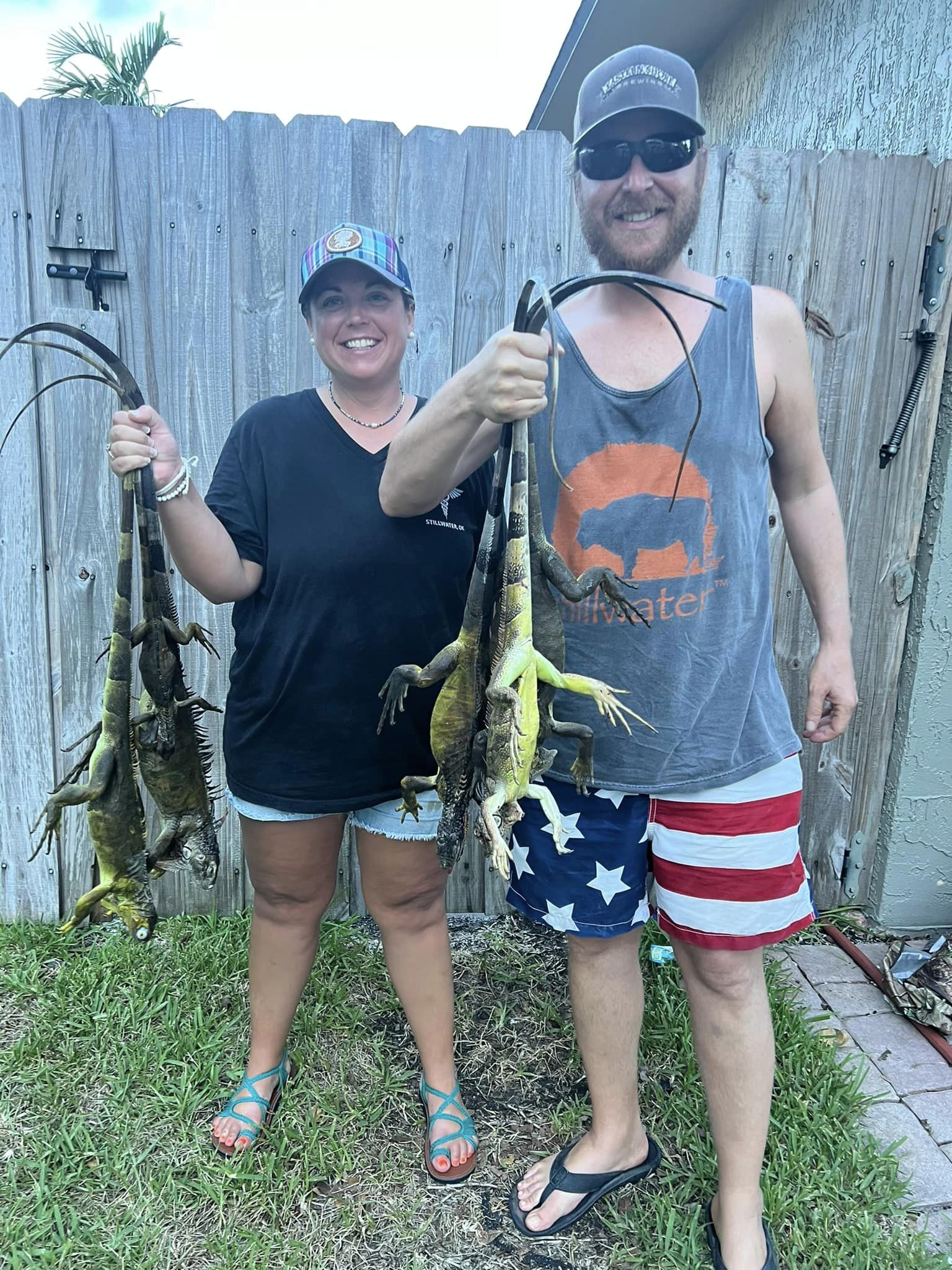 Full Day Iguana Hunt and Florida Peacock Fishing Combo Trip | Outguided