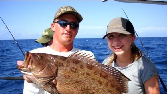 Full Day Deep Drop Grouper and Tilefish Fishing Charter | Outguided