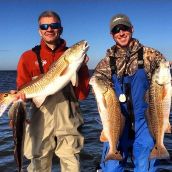 Full-Day Lake Calcasieu Fishing on a 24’ Haynie | Outguided