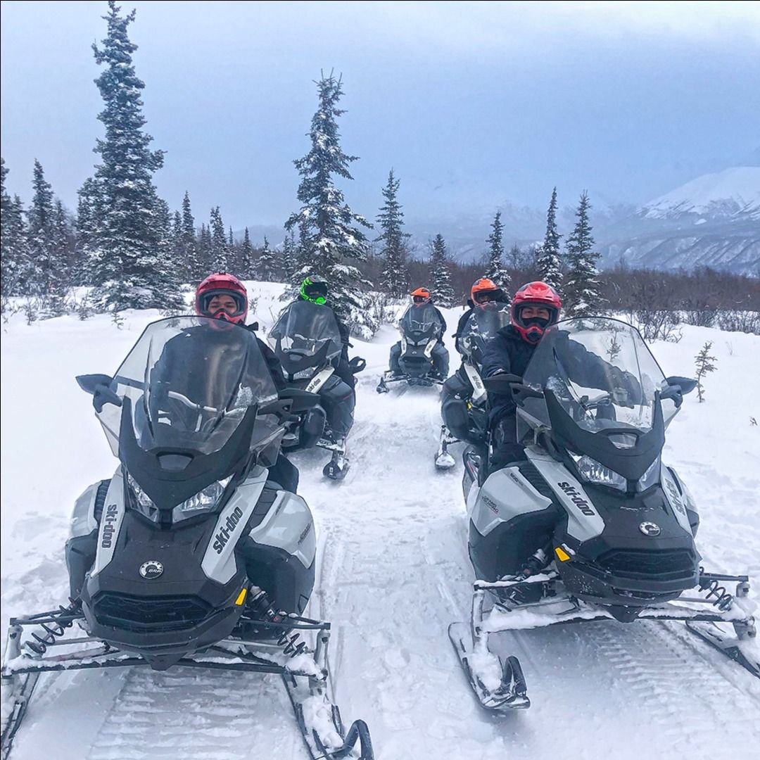 Nelchina Glacier Snowmobile Tour | Outguided